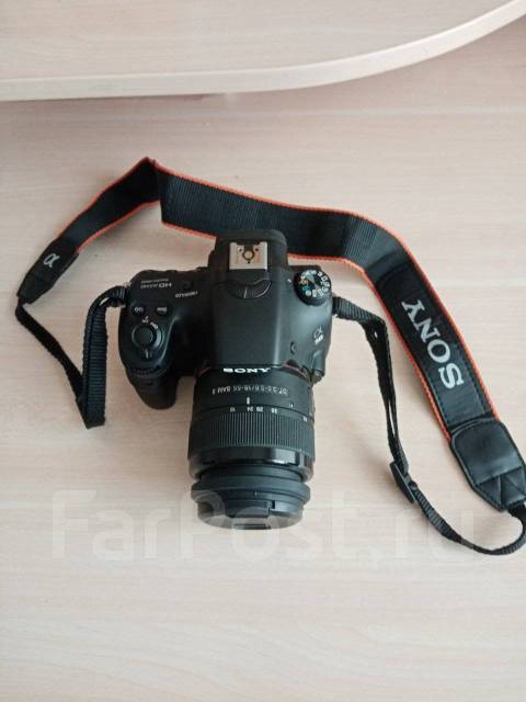 Фотоаппарат, Sony Alpha SLT-A58 Kit, 20 и более, б/у, в наличии. Цена ...