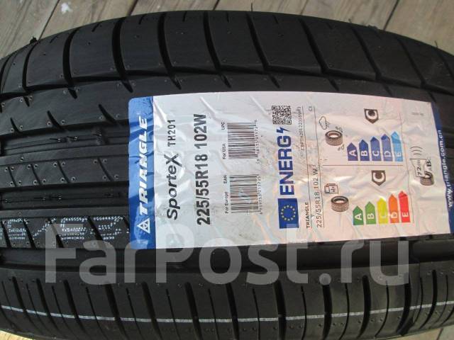 Triangle Sports TH201, 225/55 R18 102W, 18", 4 шт, в наличии, 225 мм ...