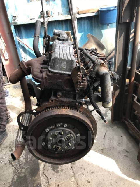 Двигатель в сборе Toyota 2DZ есть видео тест купить во Владивостоке по ...