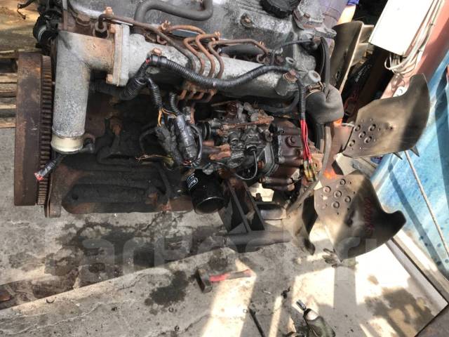 Двигатель в сборе Toyota 2DZ есть видео тест купить во Владивостоке по ...