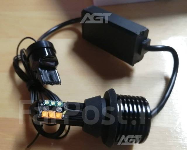 Дневные ходовые огни с поворотником 7440 Т20 ДХО Гарантия 6мес IP65 ...