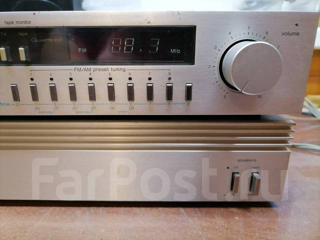 Усилитель Technics ST-K808 + SE-A806 100 вольт 1980 год, б/у, в наличии ...