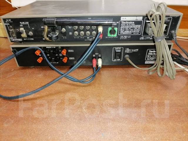 Усилитель Technics ST-K808 + SE-A806 100 вольт 1980 год - Ресиверы и ...