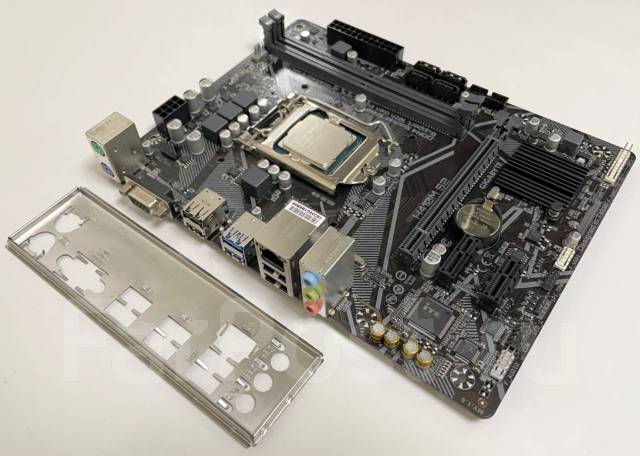 Intel Core i3 10100F / LGA 1200 + Материнская плата Gigabyte H410M S2 ...