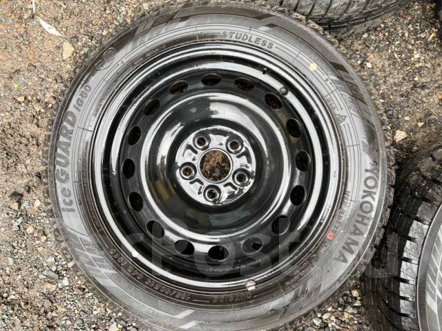 Железные диски Toyota, 15", 1 шт, 5x100, штампованные, 54,1 мм. 4 шт, б ...