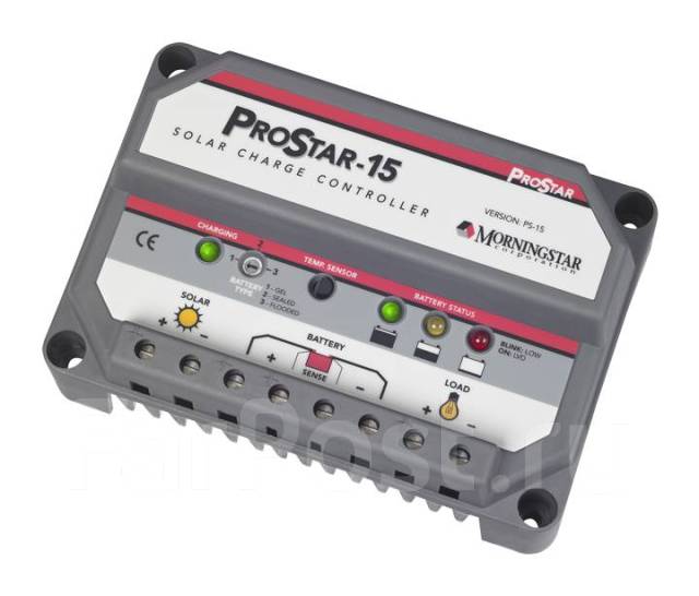 Солнечный контроллер заряда Morningstar ProStar 15 - Свет и электрика ...
