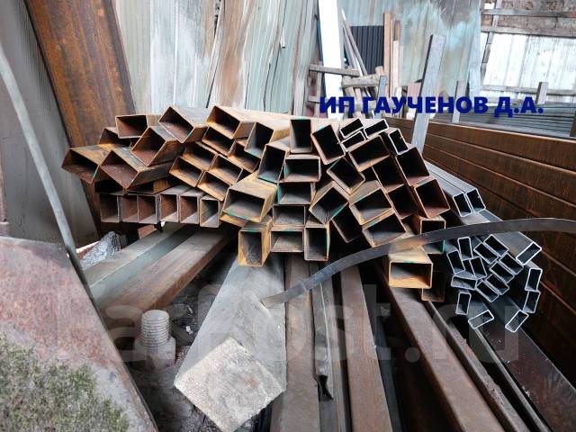 Труба профильная, металлопрокат, забор, под заказ. Цена: 128₽ в ...