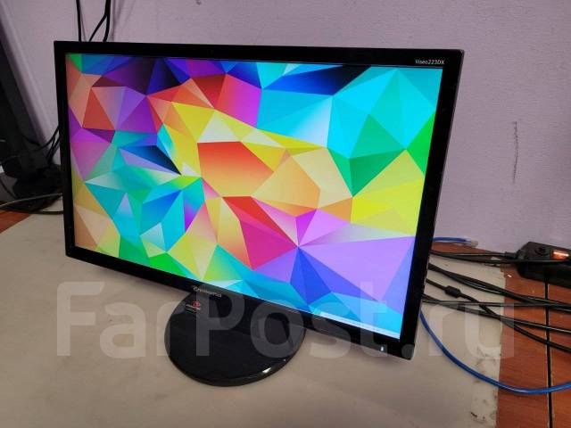 Монитор 22" Packard bell Viseo 223DX, Full HD, VGA (D-Sub), DVI-D ...
