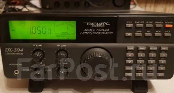 Продам Радиоприёмник Realistic DX-394 AM, CW, USB, LSB 20000 рублей, б ...