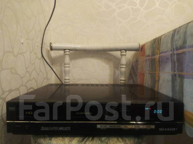 VHS-видеомагнитофон Sharp VC-779E, б/у, в наличии. Цена: 500₽ во ...