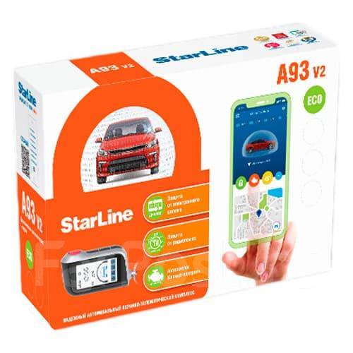 Сигнализация StarLine A93 v2 ECO, в наличии. Цена: 10 250₽ в Новосибирске