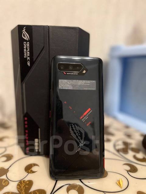Продам самый мощный игровой телефон Asus Rog Phone 5s, черный, Dual-SIM ...