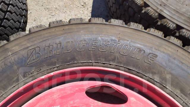 Отличные зимние колёса Giga, Fuso, Profia, Diesel 235/70/R22.5 (№397) Bridgestone W950 - Колёса ...