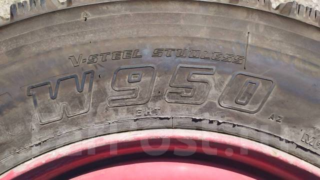 Отличные зимние колёса Giga, Fuso, Profia, Diesel 235/70/R22.5 (№397) Bridgestone W950 - Колёса ...