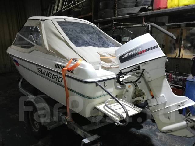 Катер Sunbird Corsair 150, подвесной, бензин, 1994 год, 4,65 м. 70,00 л ...