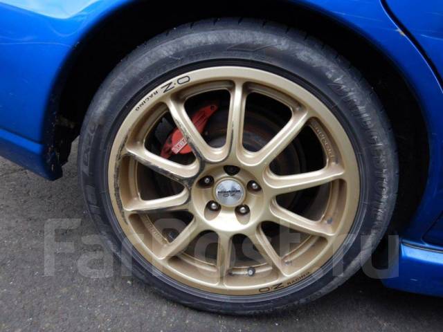 Колеса OZ Racing Prodrive R17 5x100 7JJ 40ET + Bridgesto 215/45 Лето ...