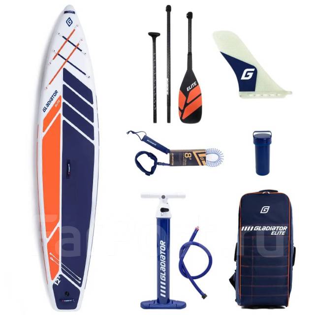 Надувная SUP-доска Gladiator Elite 12.6T. Полный комплект, новый, в наличии. Цена: 57 400₽ во ...