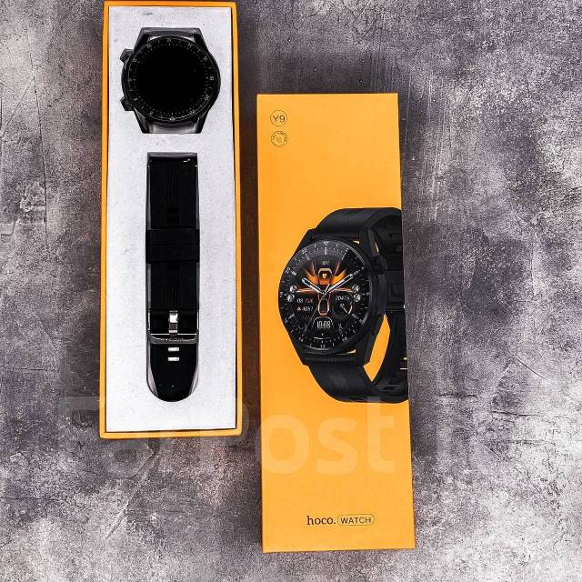 Смарт-часы Hoco Watch Y9 (Call Version) Чёрный, IP68, Android, iOS ...