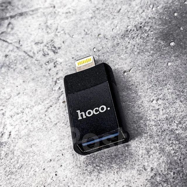 Адаптер Lightning to USB Hoco UA17 Чёрный, новый, под заказ. Цена: 550 ...