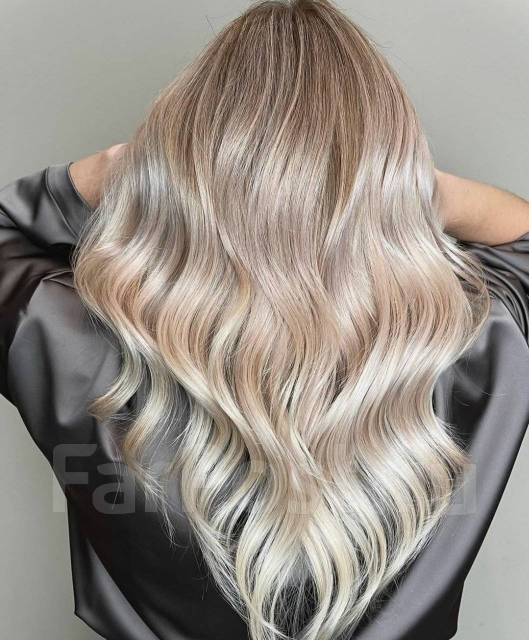 Парикмахер Окрашивание волос Airtouch. Эффект 6 месяцев. Стрижки 2024 во Владивостоке