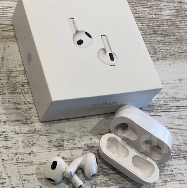 Наушники Apple AirPods 3 + чехол Доставка по ПК, новый, в наличии. Цена ...