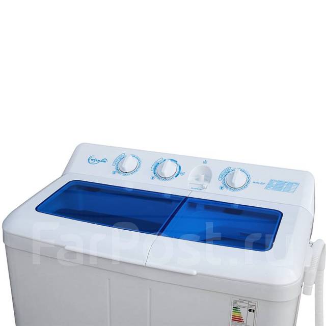 Стиральная машина - полуавтомат Willmark WMS-85P со сливным насосом, на 8,5 кг, новый, в наличии ...