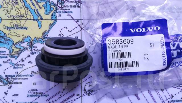 3583609 Сальник помпы забортной воды D4-D6 Volvo Penta - Запчасти и ...