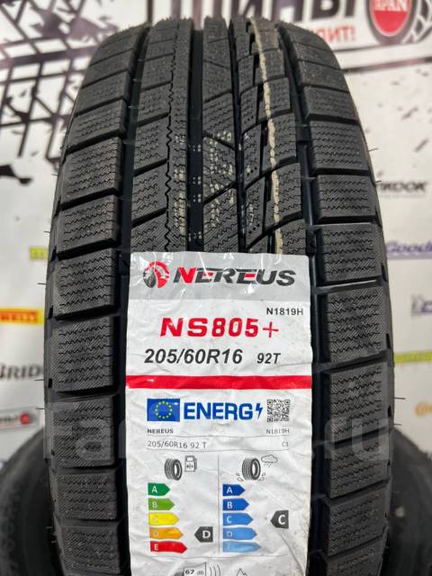 Nereus NS805+, 205/60 R16, 16", 1 шт, 205 мм, 60 %, радиальный, зимние ...
