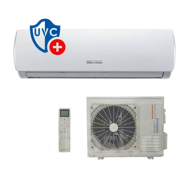 Инверторный кондиционер Aeronik ASI-07IU1/ASO-07IU1 WI-FI UVC лампа, сплит-система, комплект, 20 ...
