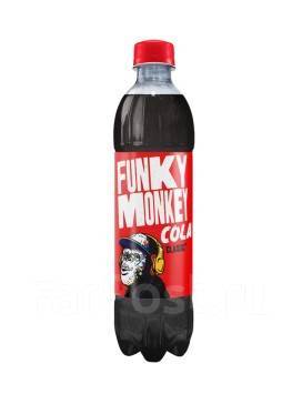 Напиток газ Funky Monkey Coca-Cola Classic, 0.5л п/б, в наличии. Цена ...