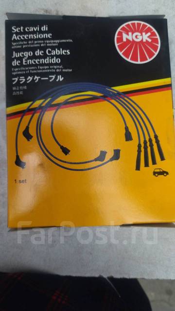Комплект бронепроводов 4A/E-FE 5A/E-FE/FHE 7A-FE. RC-TE41 NGK Япония ...