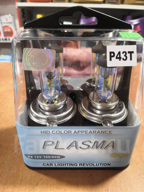 Набор галогеновых лампочек H4 (Н4) 12V 100/90W "Хамелеон" купить во ...