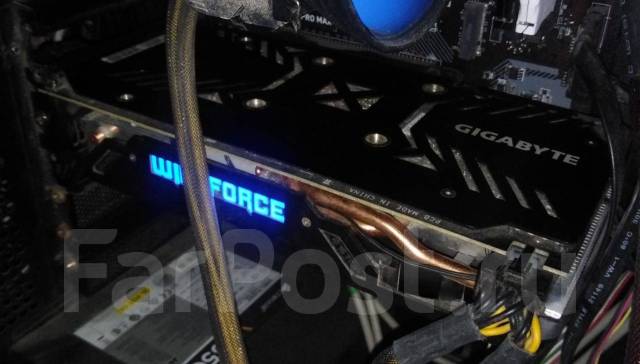 Видеокарта AMD Radeon R9 380 4gb (Gigabyte), б/у, в наличии. Цена: 12 ...