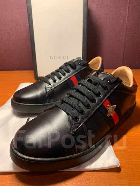 Кроссовки мужские Gucci ACE c вышивкой - Обувь во Владивостоке