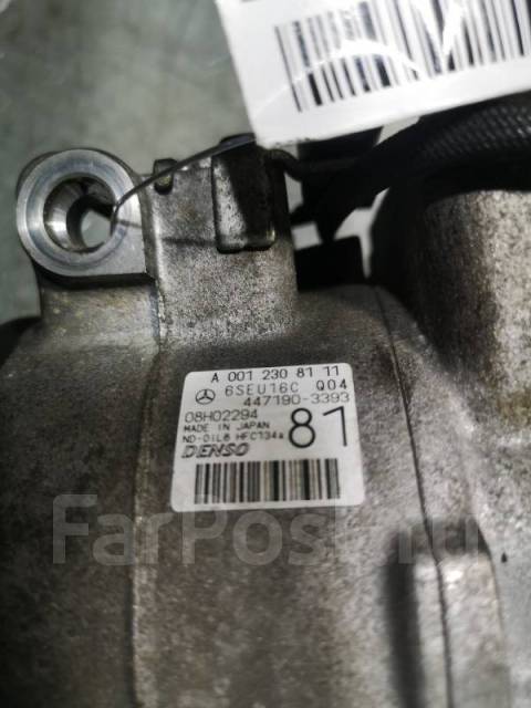 Компрессор кондиционера Mercedes Ml 2007 A0012308111 W164 M272 3.5I ...