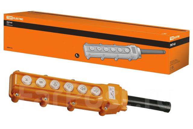Пульт управления ПКТ-63 на 6 кнопок IP54 TDM* - Led-Elektro - Свет и ...