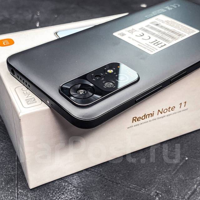 Xiaomi Redmi Note 11 6ГБ+128ГБ Серый Global! NFC! BTнаушники XMStore ...