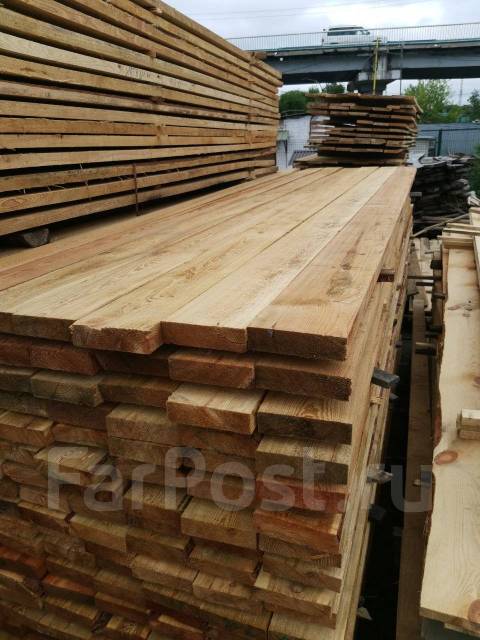 Доска лиственница 40*150*4000- 420 руб. /шт. (17 500 м3) много ...