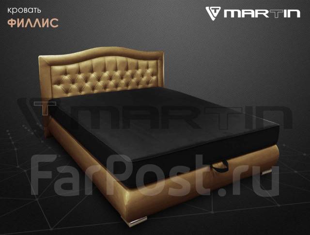 Двуспальная кровать с матрасом и подъемным «Филлис 180» (любой цвет ...