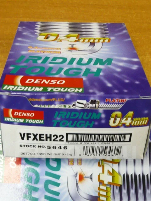 Свеча зажигания Denso Vfxeh22 5646 (>10 шт в наличии) купить во ...
