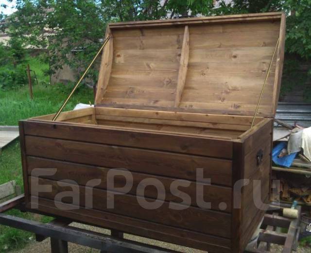 Сундук садовый 150*75*75, новый, под заказ. Цена: 18 000₽ во Владивостоке