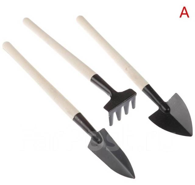 Набор инструментов для ухода за растениями, в наличии. Цена: 300₽ во ...