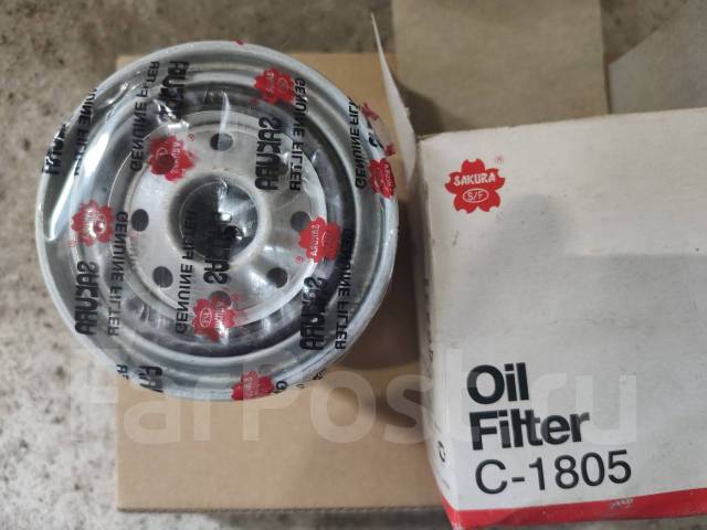 Фильтр масляный sakura C-1805 купить в Уссурийске по цене: 350 ...