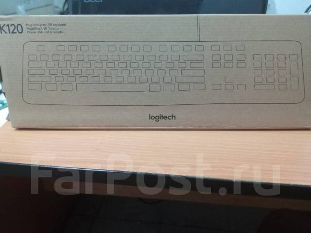 Клавиатура Logitech k-120 (Новая) - Клавиатуры, мыши, манипуляторы во ...