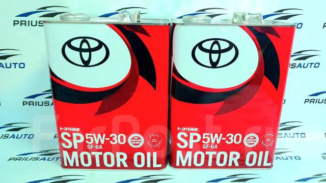 Масло моторное Toyota SP 5W-30, 4л 08880-13705, 4,00 л. SP, бензин, для ...