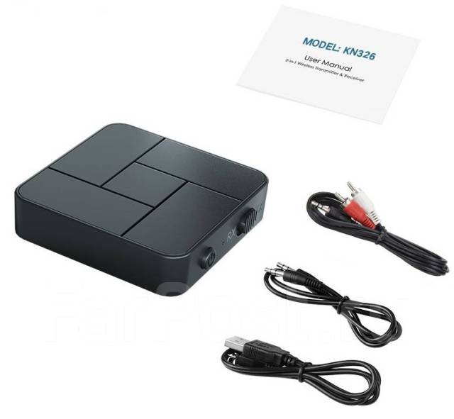 Bluetooth 5 0 Аудио приемник передатчик Bt 500 Aux 3 5 мм Rca новый