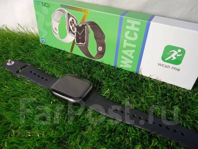 Apple Watch 7 Series лучшая копия Июнь 2022 45мм Черные Распродажа ...