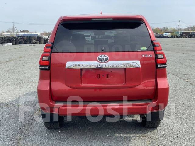 Накладка Задней Двери Под Номер Toyota LAND Cruiser Prado 150 17 ...