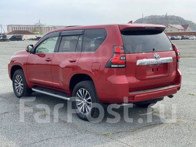 Накладка Задней Двери Под Номер Toyota LAND Cruiser Prado 150 17 ...