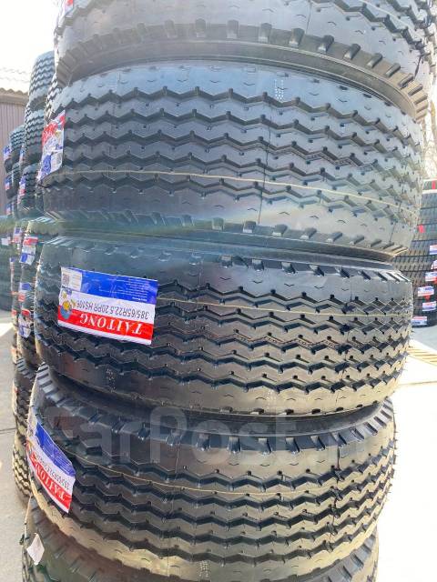 385/65R22.5 20PR Taitong HS106, 22.5", 80 шт, 385 мм, 65 %, радиальный, летние, без шипов, До 5 ...